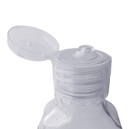 BOTELLA PET RECTANGULAR 100ml TAPÓN BISAGRA